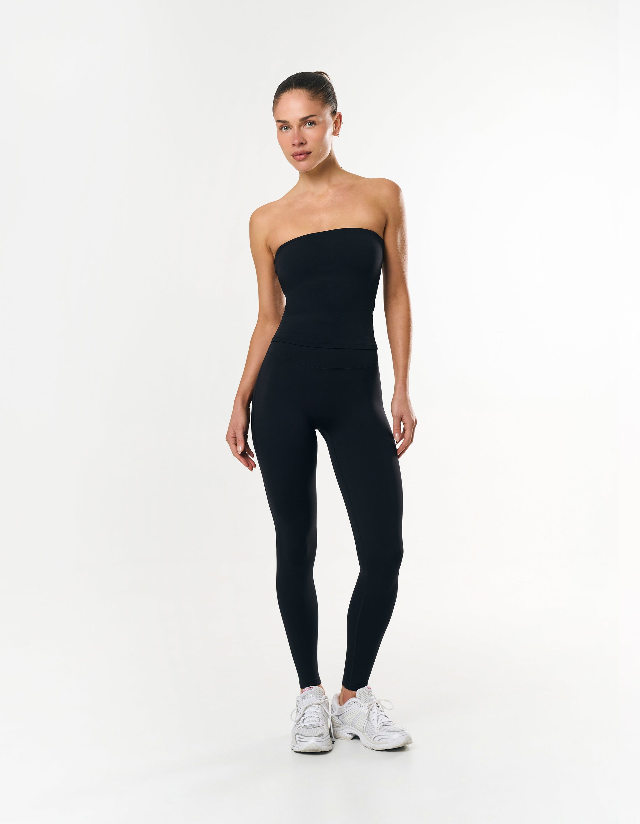 Full Length Tights Airlyte - Black – STAX.