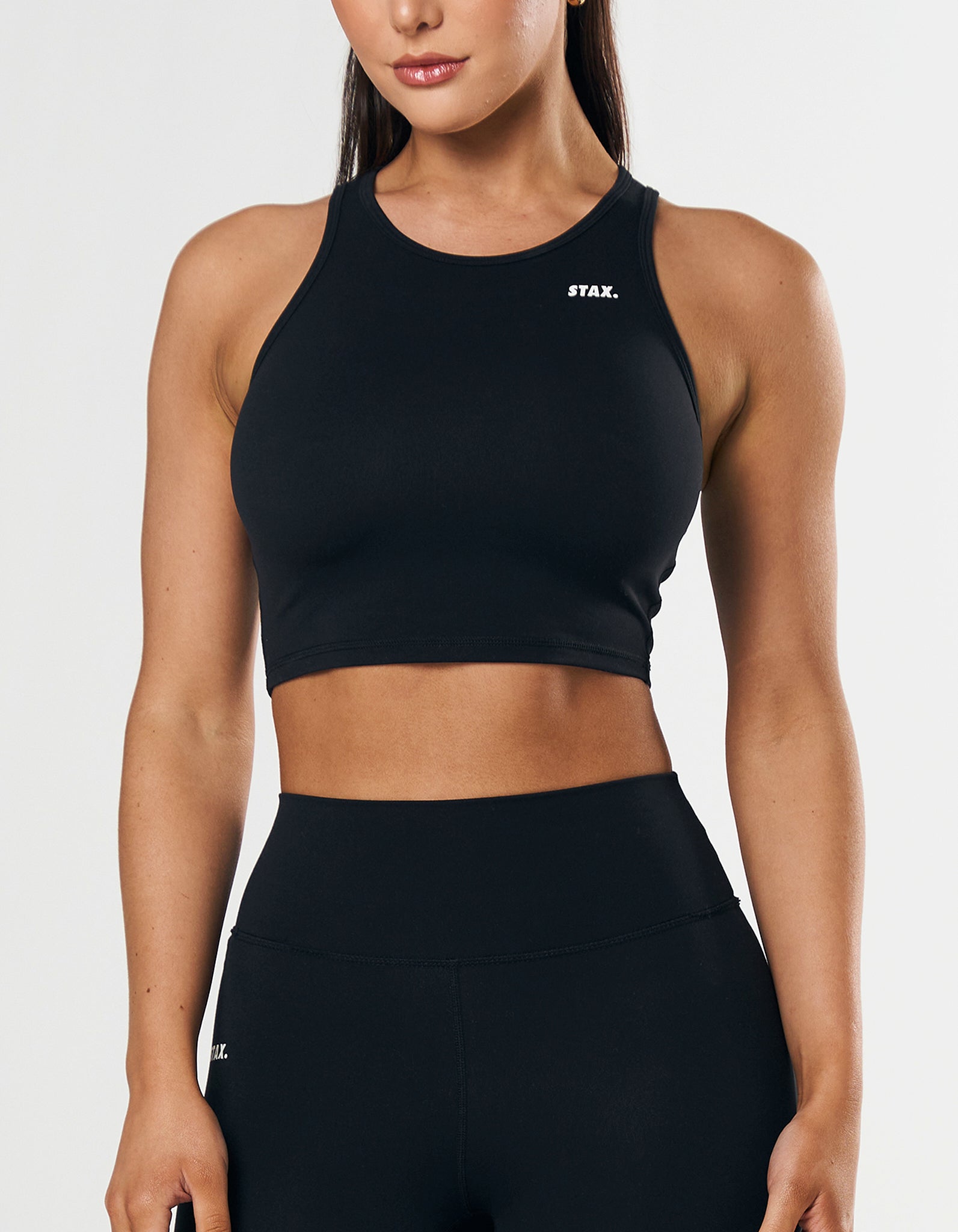 Cropped Tank NANDEX ™ - Black – STAX.