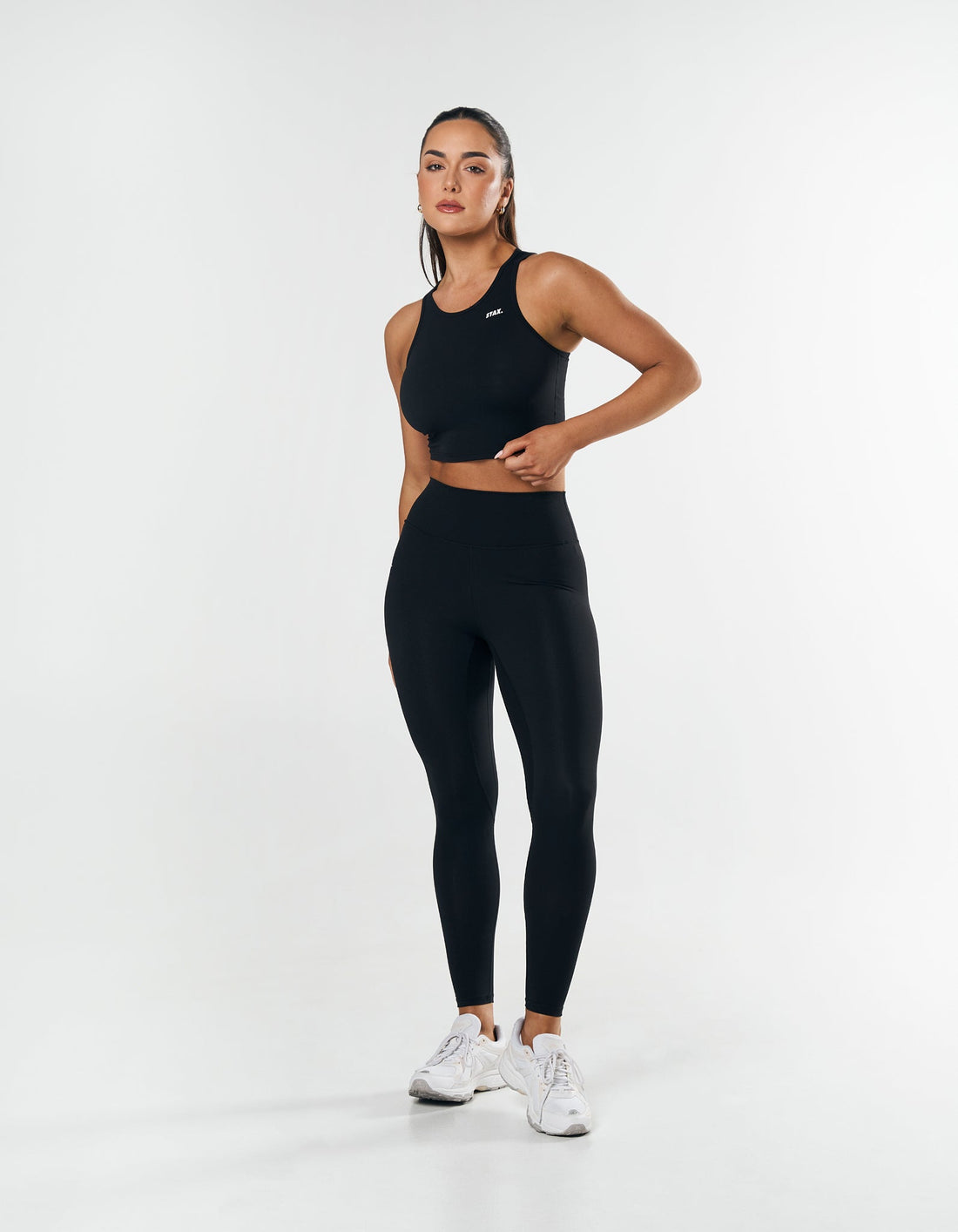 Cropped Tank NANDEX ™ - Black – STAX.