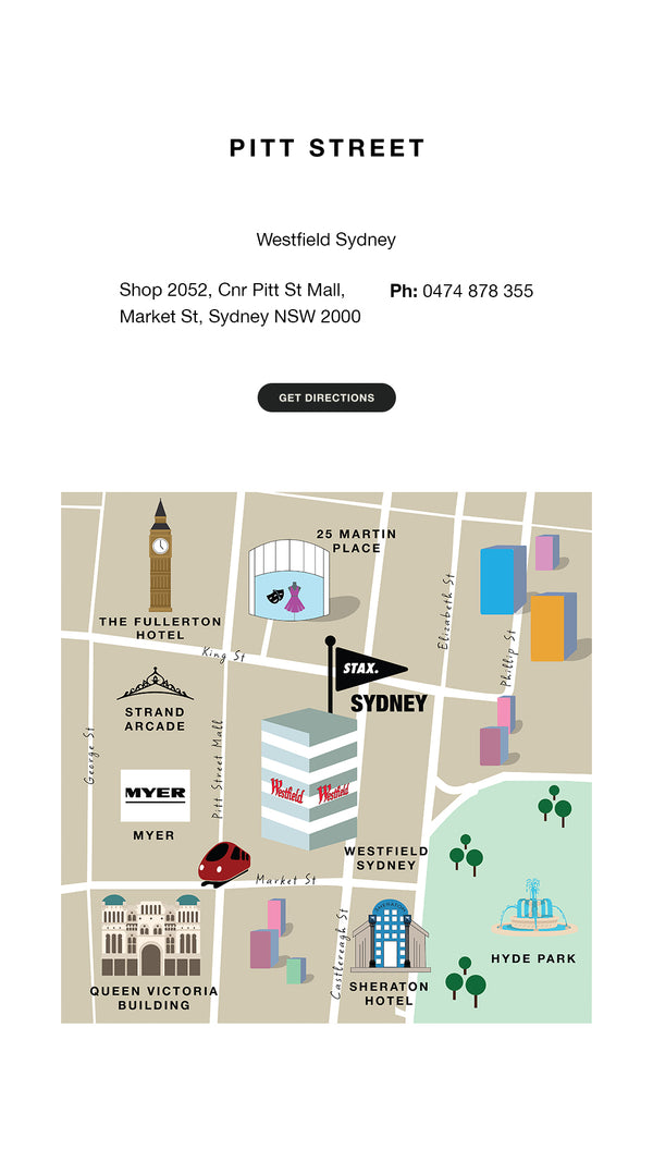 Store Locator | STAX. Australia