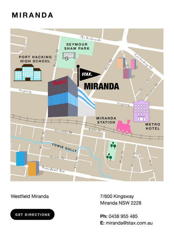 Store Locator | STAX. Australia