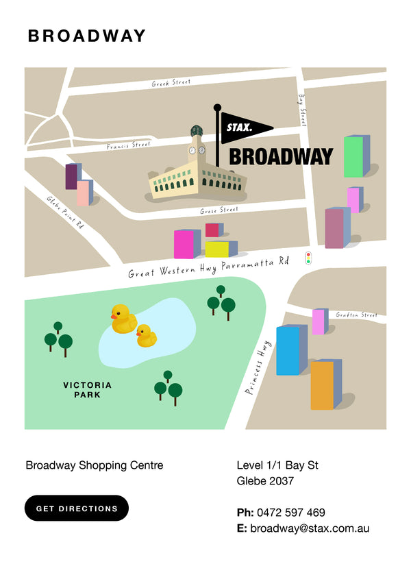 Store Locator | STAX. Australia