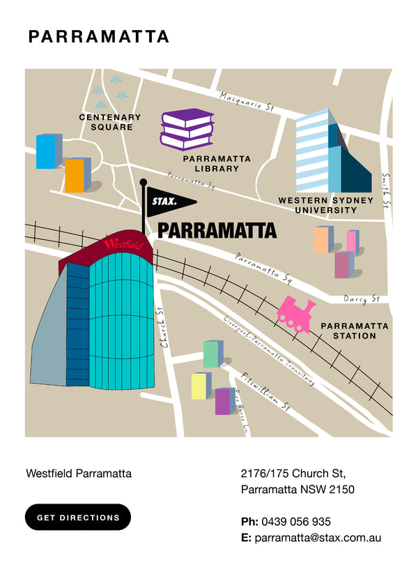 Store Locator | STAX. Australia